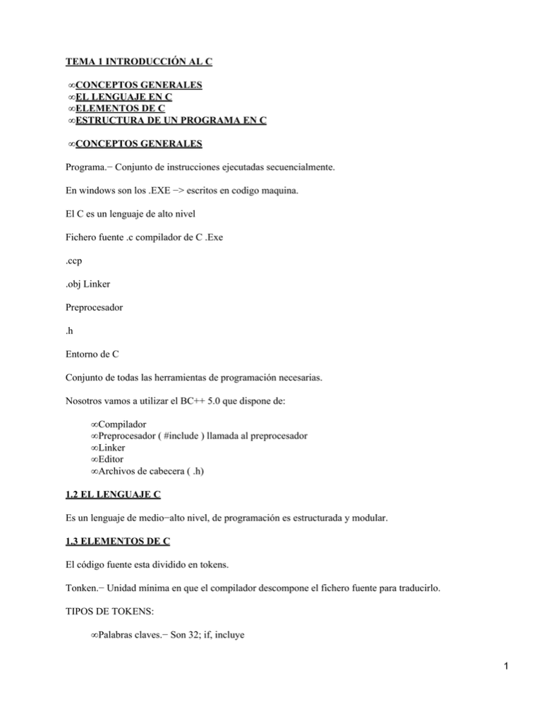 Programación y Fundamentos de Informática