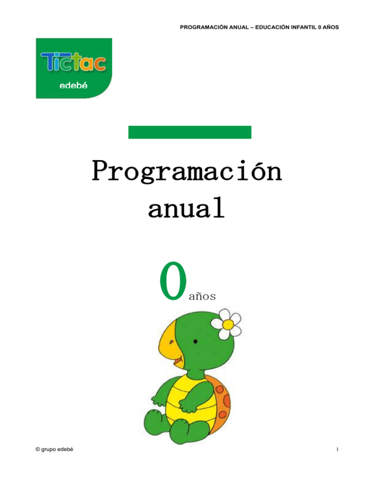 0 Programación anual