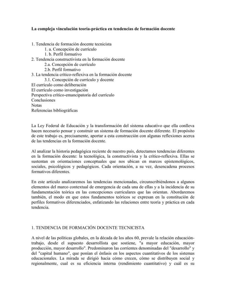 La compleja vinculac..