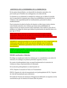 Método SHORT de Triaje en Incidentes con Múltiples Víctimas