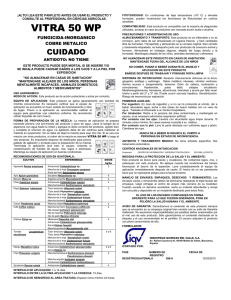 MASTERCOP: Ficha Técnica de Fungicida/Bactericida