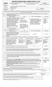 INSTRUCCIONES PARA COMPLETAR EL F.572 AFIP