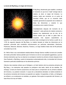 Origen del Universo: Teoría del Big Bang y Expansión