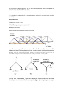 Tipos de Cerchas: King Post, Fink, Howe, Pratt y Warren