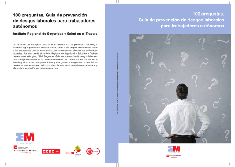 100 preguntas PRL Autónomos