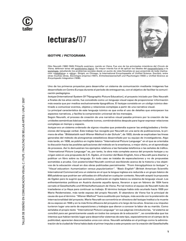 3 isotype pictogramas otto neurath