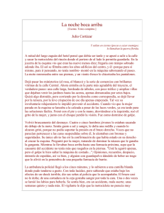 La noche boca arriba Julio Cortázar