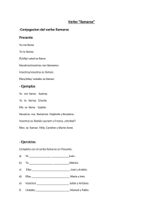 Los verbos reflexivos