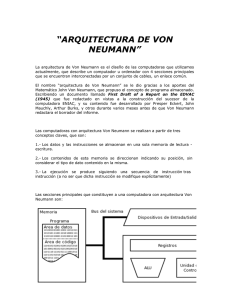Arquitectura de Von Neumann Explicada