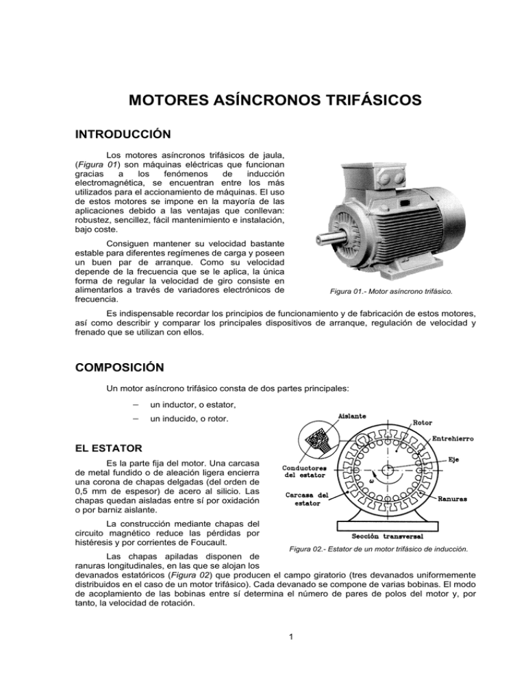 motores asíncronos trifásicos