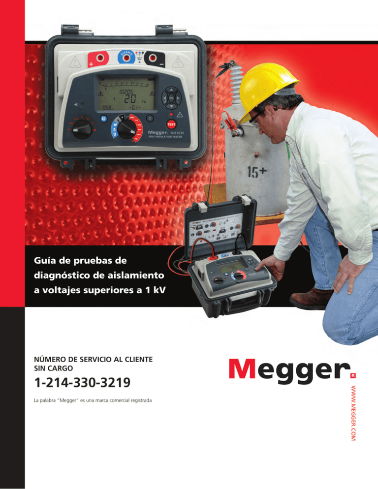 Guía de pruebas de diagnóstico de aislamiento a voltajes
