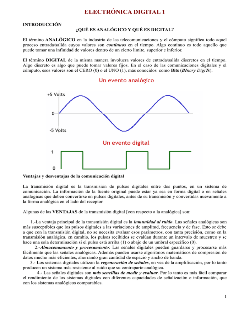 ELECTRÓNICA DIGITAL 1