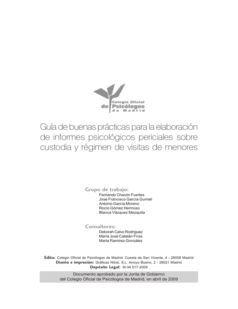 Guia de Buenas Prácticas en la elaboración de informes