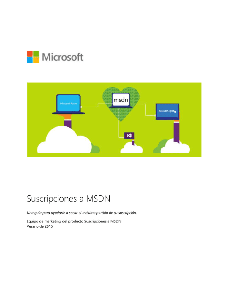 Suscripciones a MSDN