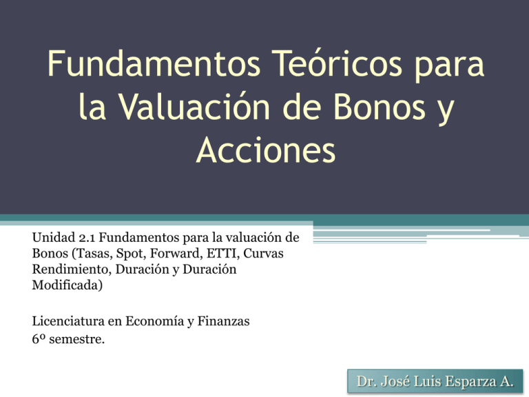 tasa spot - Documento sin título