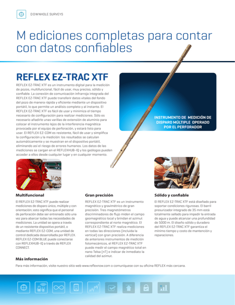 M ediciones completas para contar con datos confiables