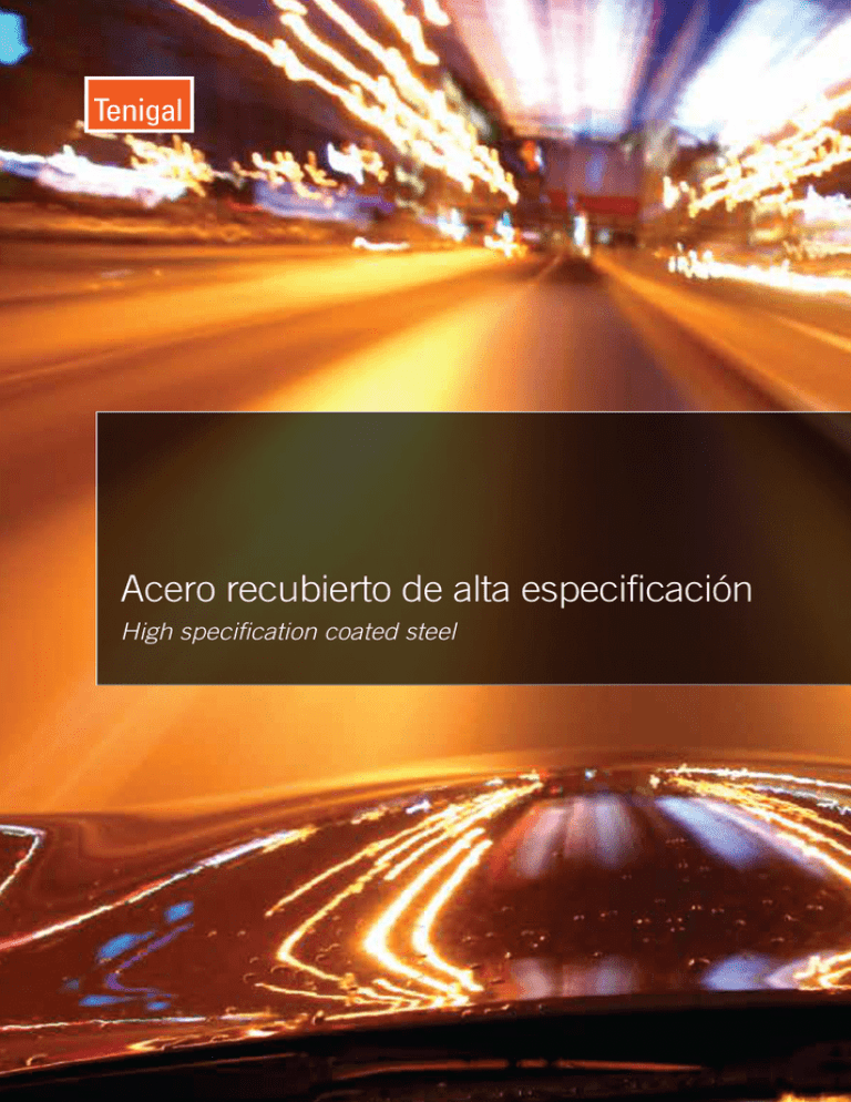 Acero recubierto de alta especificación