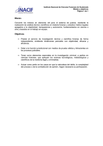 Ley INACIF: Instituto Nacional de Ciencias Forenses en RD