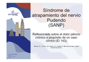 LA NEURALGIA DEL PUDENDO