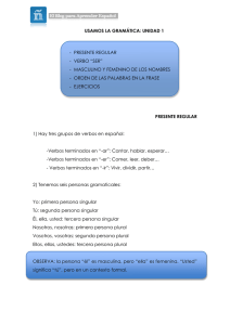 Los verbos reflexivos