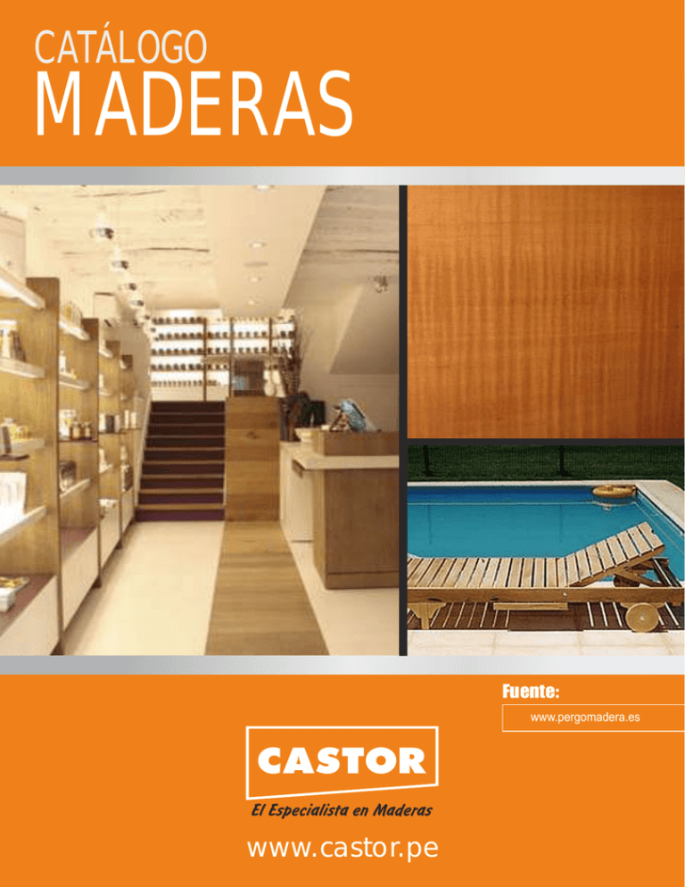 Madera Información General