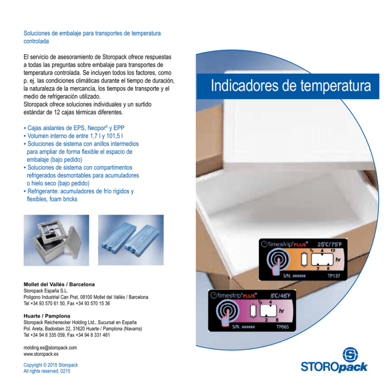 Indicadores de temperatura