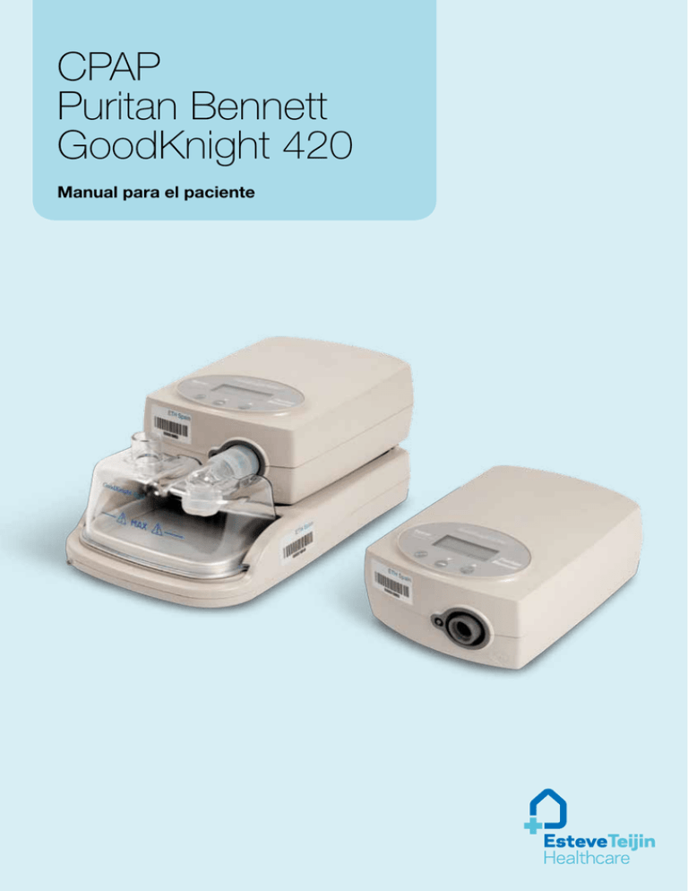 CPAP Puritan Bennett GoodKnight 420