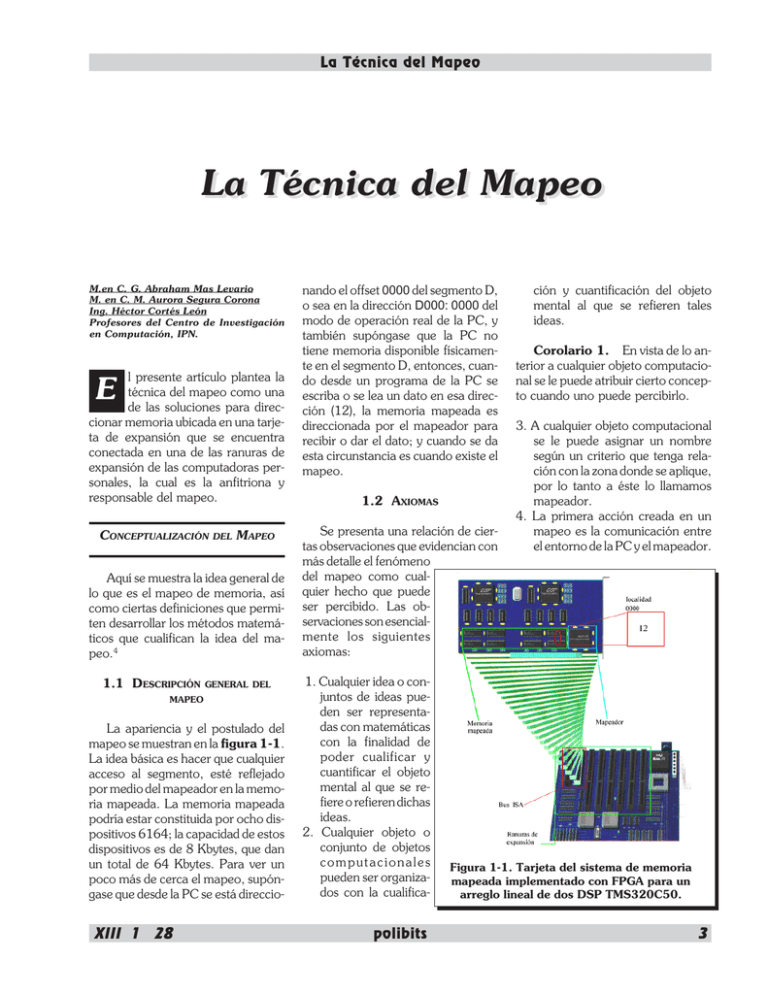 La Técnica del Mapeo