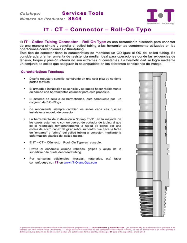 IT - CT – Connector – Roll