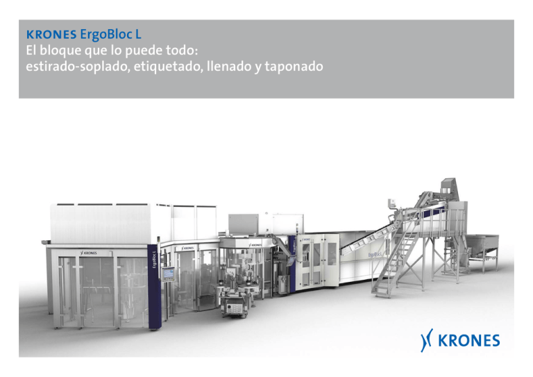 krones ErgoBloc L El bloque que lo puede todo: estirado