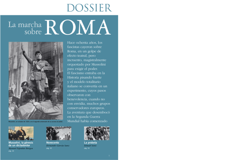 La marcha sobre Roma