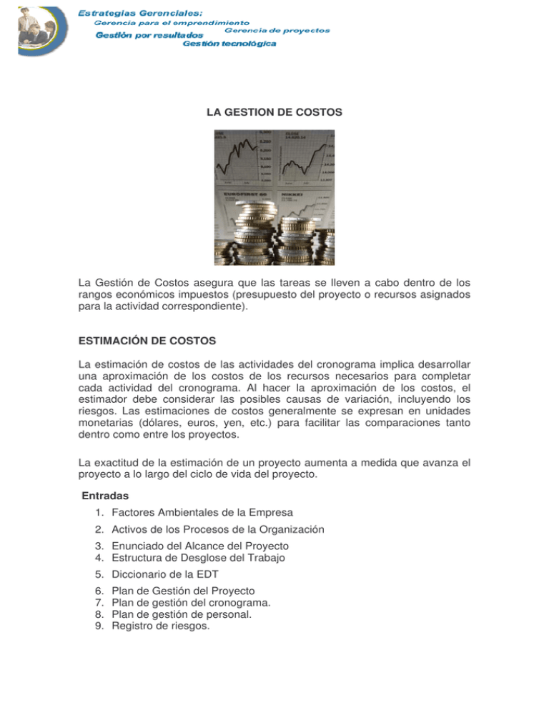 Gestion de Costos