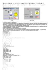 Ejercicios Visual Basic 6.0: Guía Práctica