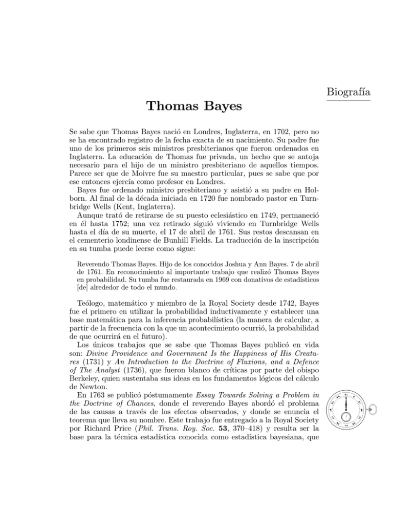 Thomas Bayes