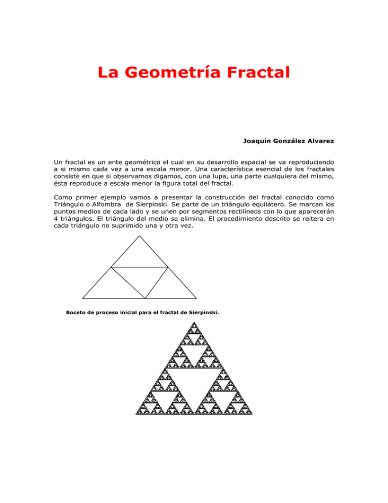 La Geometría Fractal