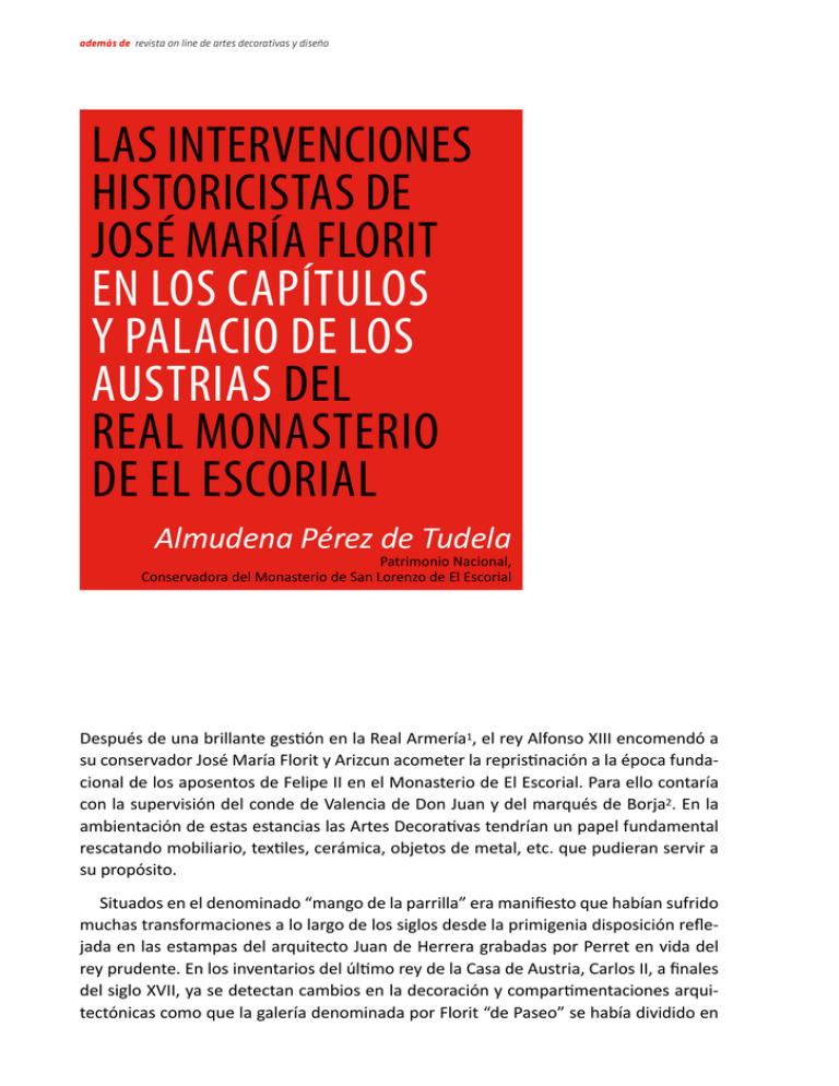 LAS INTERVENCIONES HISTORICISTAS DE JOSÉ MARÍA FLORIT