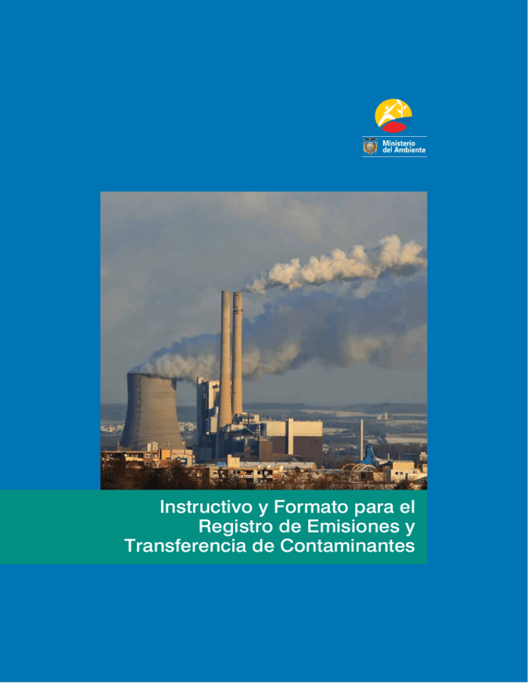 Instructivo y Formato para el Registro de Emisiones y Transferencia