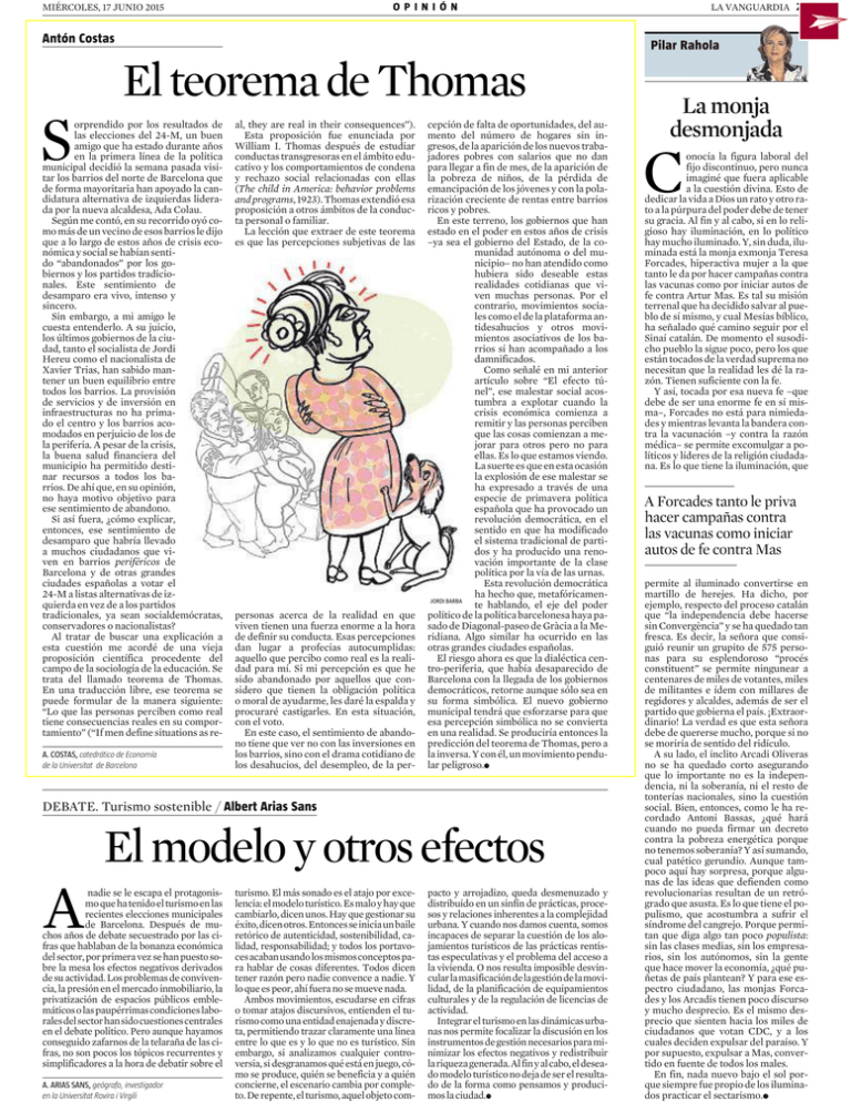 El Teorema de Thomas - Universitat de Barcelona