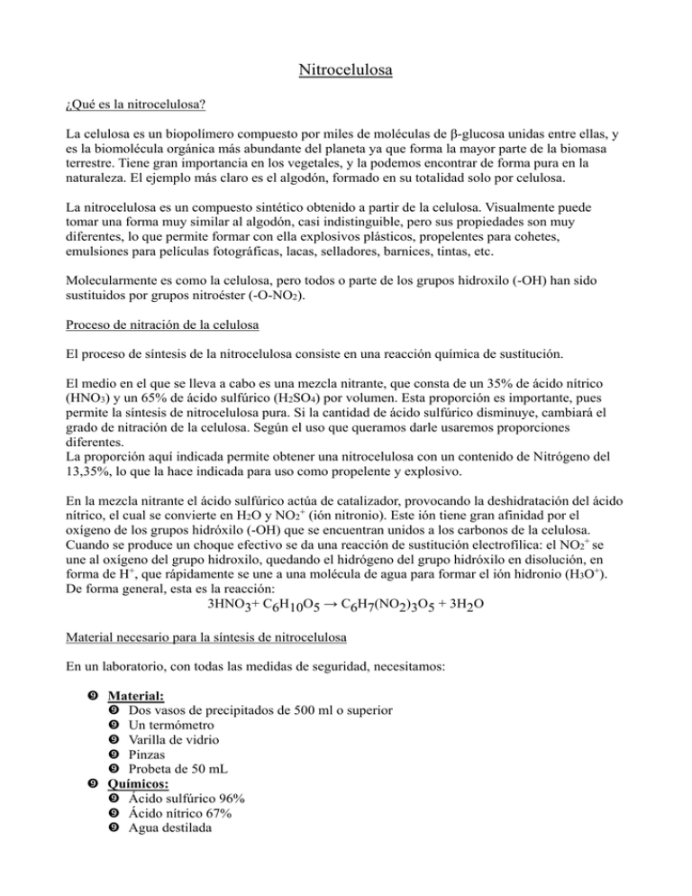Nitrocelulosa