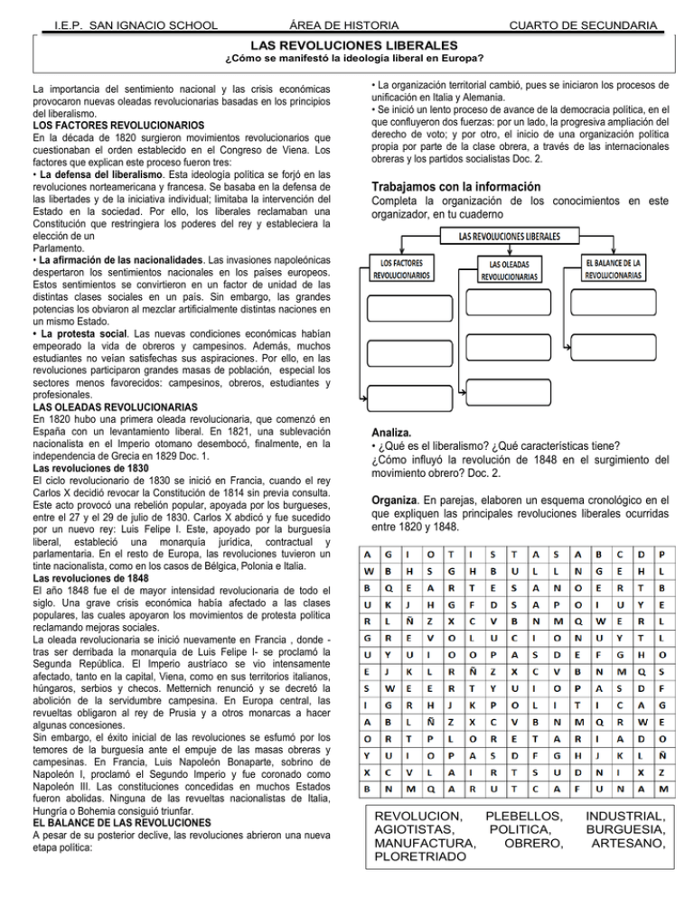 Trabajamos con la información