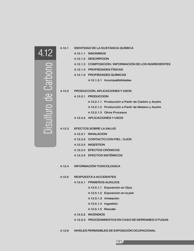 guia12 disulfuro de carbono