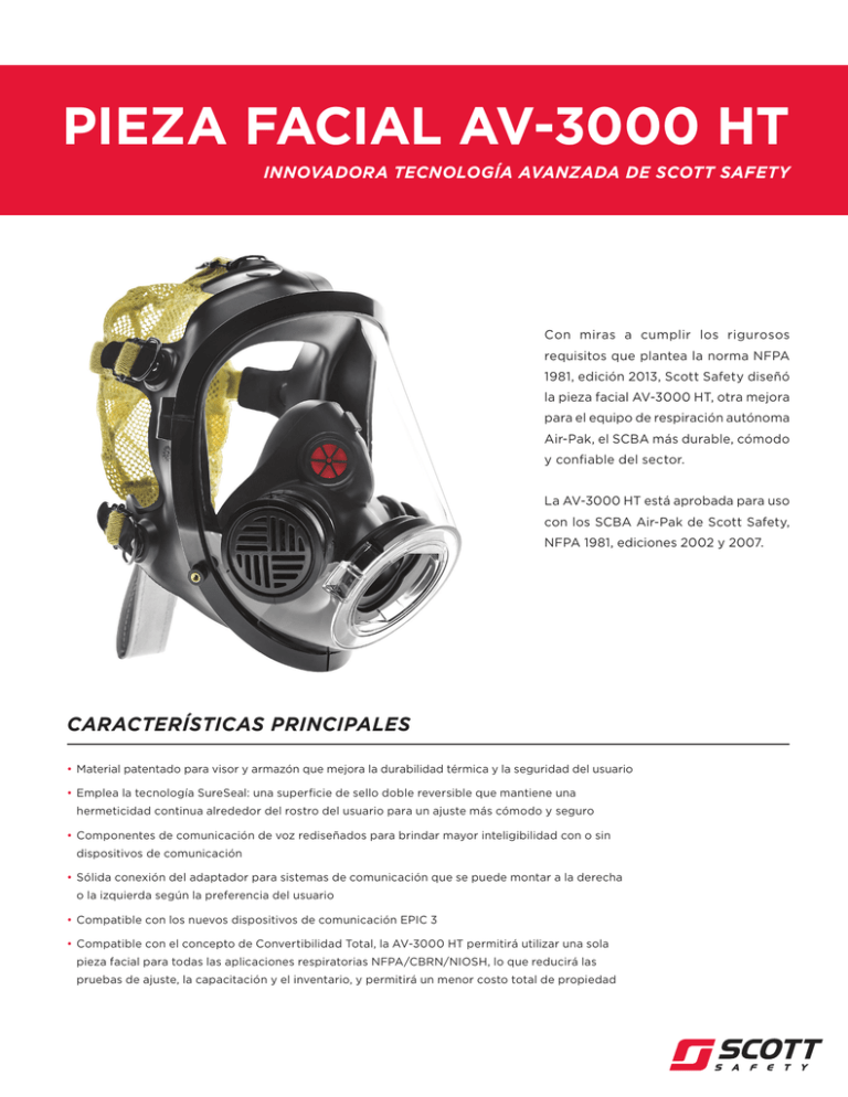 AV-3000 HT - Scott Safety