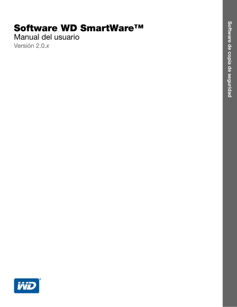 WD SmartWare Software User Manual