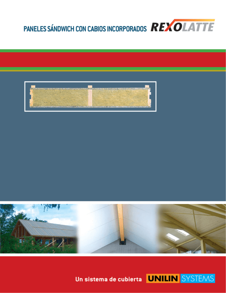 PANELES SÁNDWICH CON CABIOS INCORPORADOS