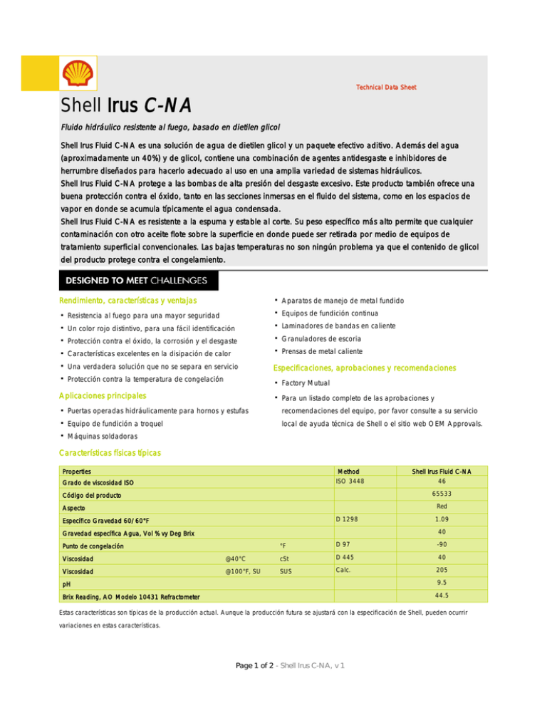 Shell Irus C-NA