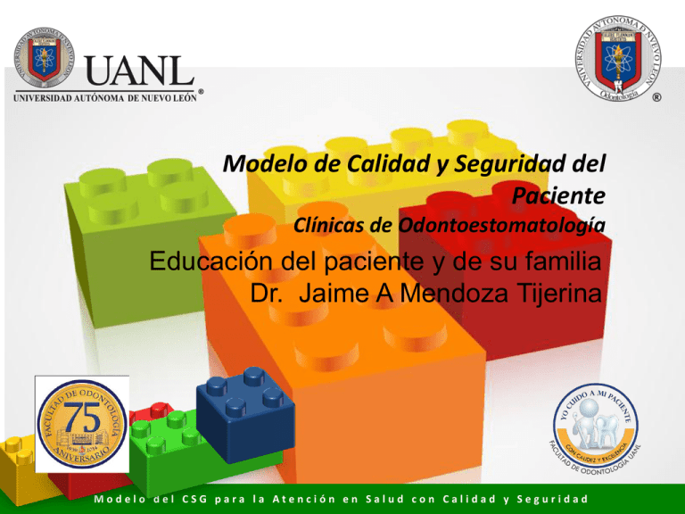 Educación del Paciente y su Familia (PFE)