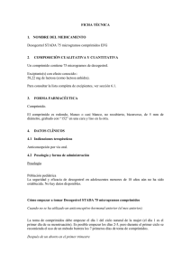 1 de 10 FICHA TÉCNICA 1. NOMBRE DEL MEDICAMENTO Nacrez
