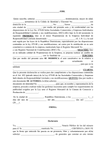 MODELO COMPULSA NOTARIAL ACTO DE NOTORIEDAD DE