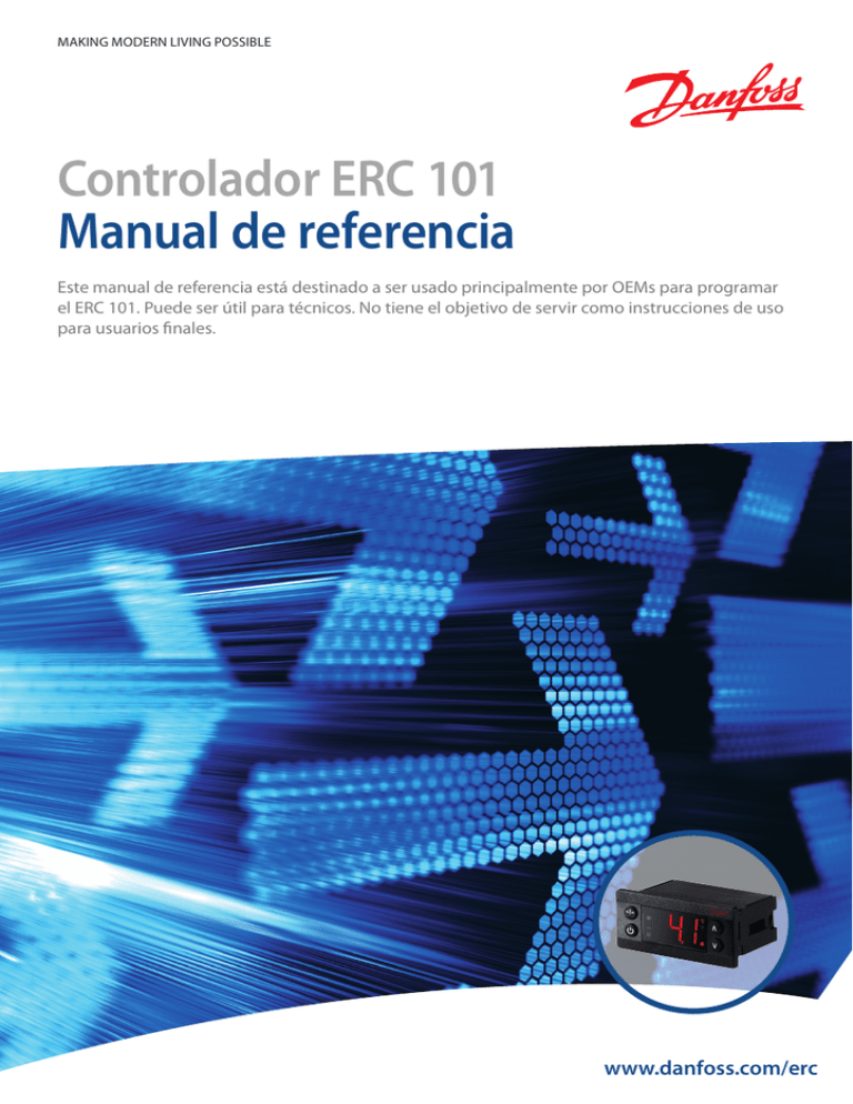 Controlador ERC 101 Manual de referencia