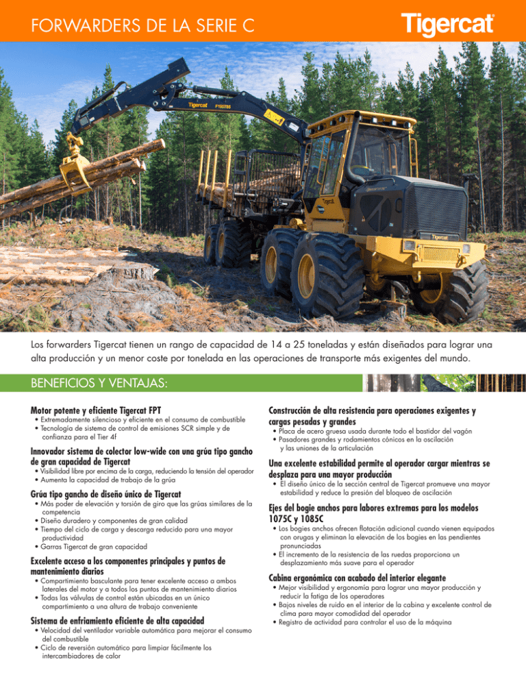 Folleto de forwarder